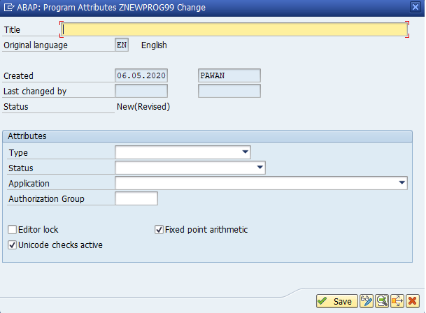 Sap Abap First Program Tutorialscampus 9223