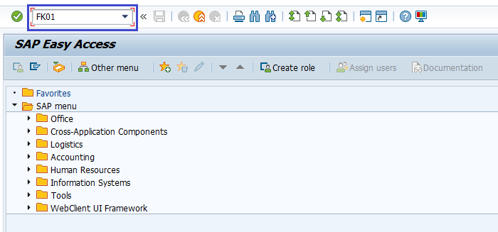 SAP FI Create Vendor Master Data SAP FI Create Vendor Master Data